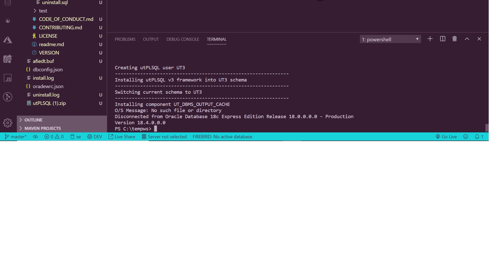Installheadlesssql Fails With Utplsql V310 · Issue 651 · Utplsqlutplsql · Github