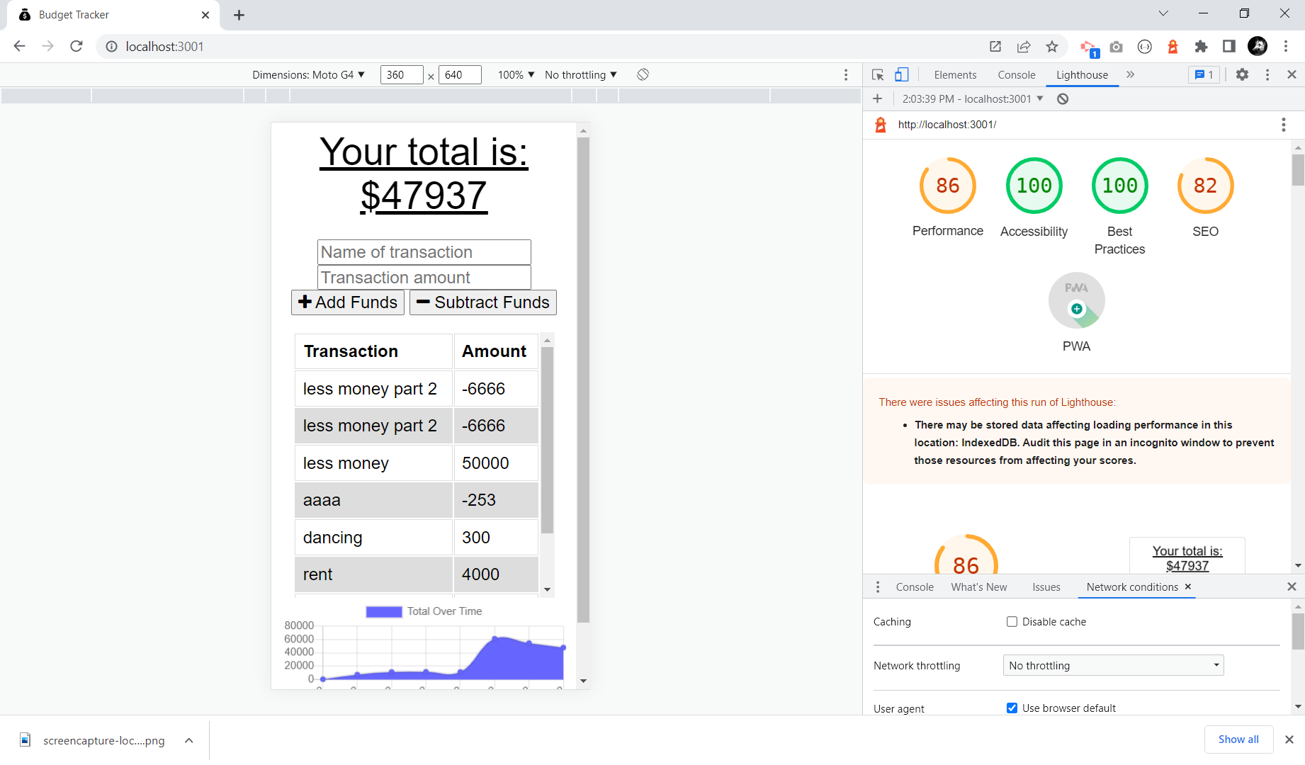GitHub - Z9tails/budgettracker: a demonstration of offline interactive engagement.