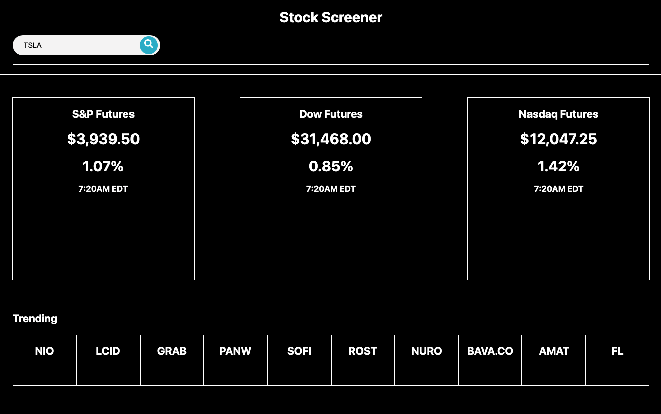 GitHub - andrew-merz/Stock-app