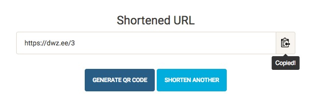 Feature request: Button or ui element to auto-copy short URL from links ...