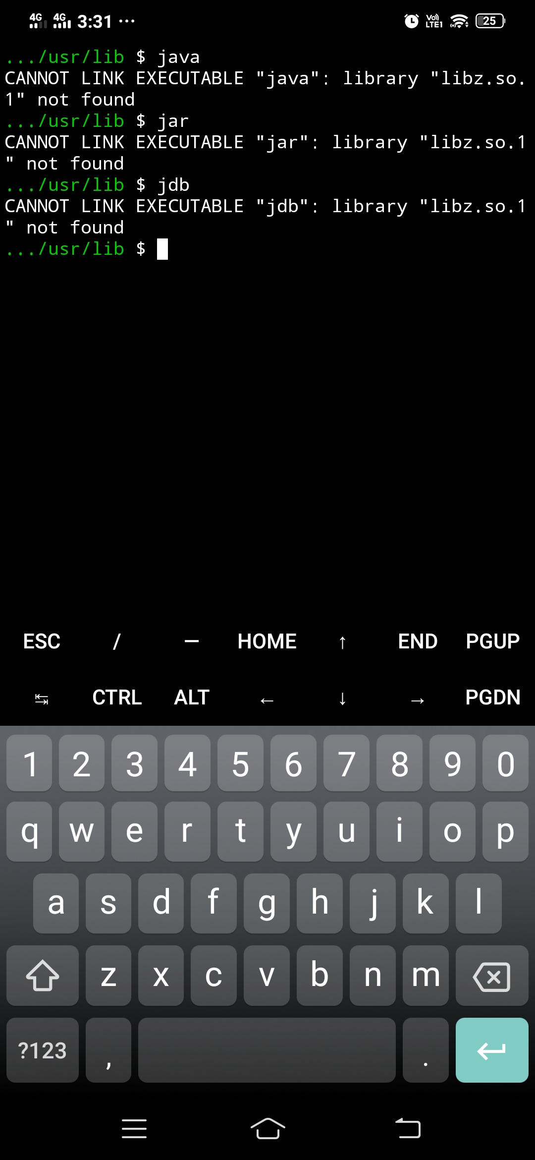 [Bug]: CANNOT LINK EXECUTABLE "java": library "libz.so.1" not found · Issue #9866 · termux ...