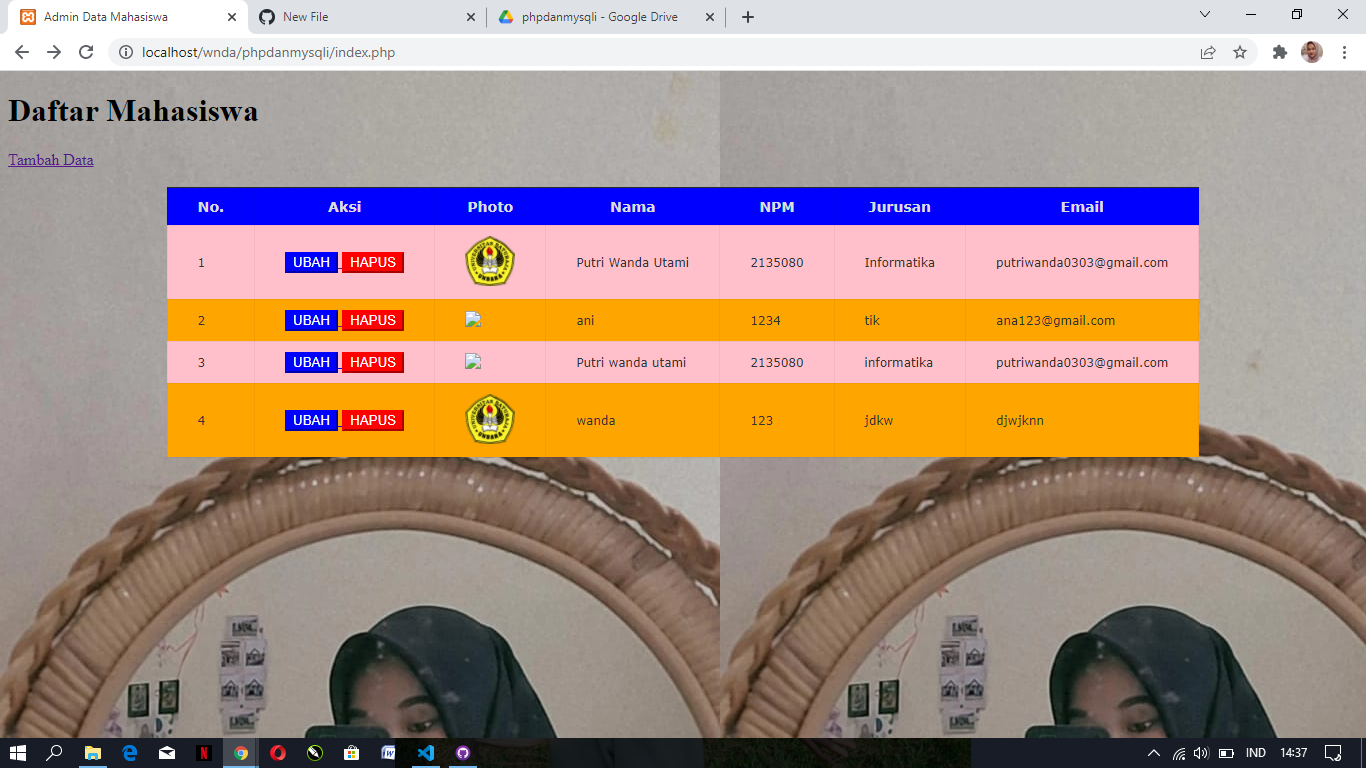 GitHub - pwndautmiii/UTSCRUD: uts putri wanda utami
