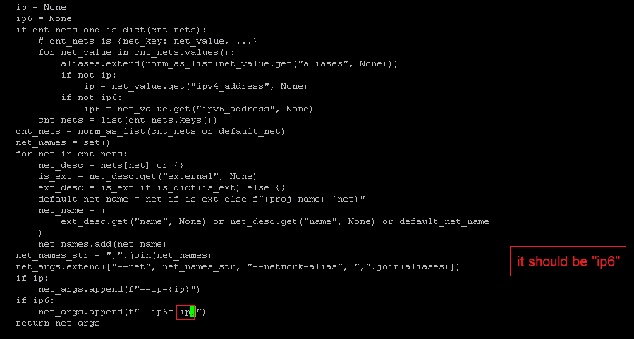 Podman Compose To Support To Specify Static Ipv6 Address · Issue 511