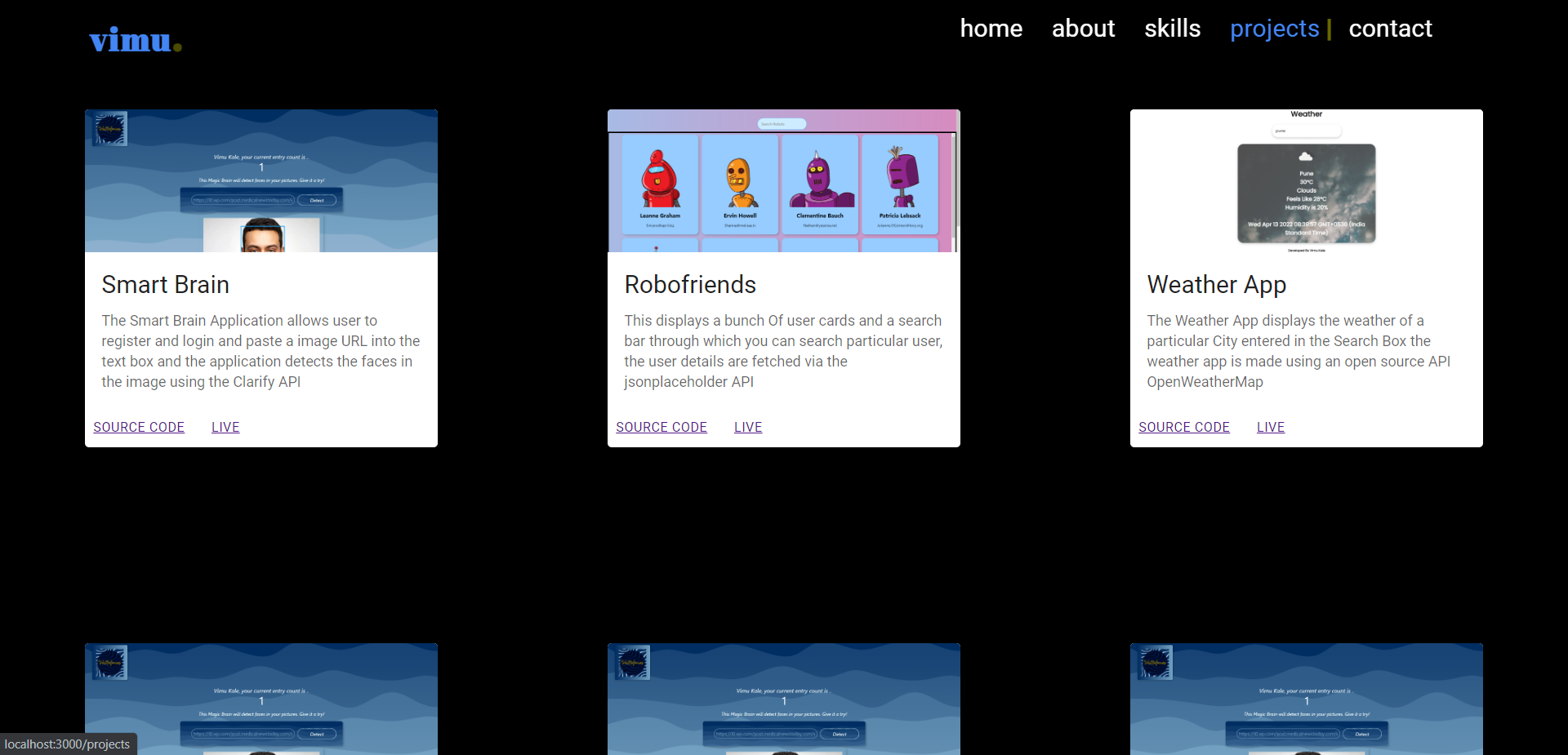 GitHub - Vimu-Kale/react-portfolio