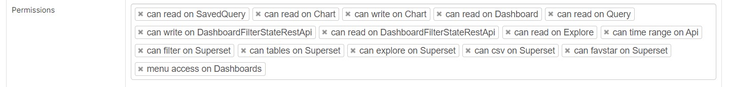 Unable To Access Filter Box Chart From A Custom Role On Superset · Issue 22227 · Apache