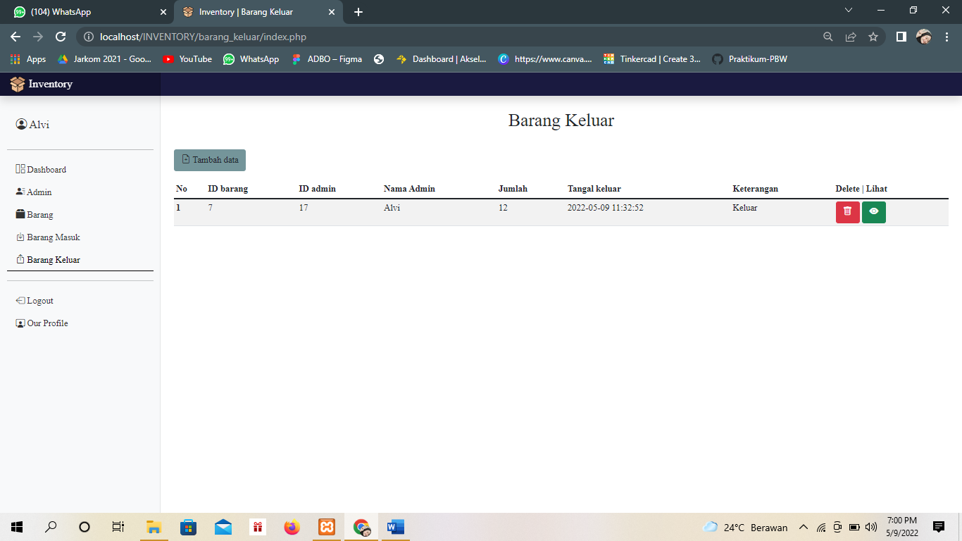 GitHub - Praktikum-PBW/4a-projek-12-inventory