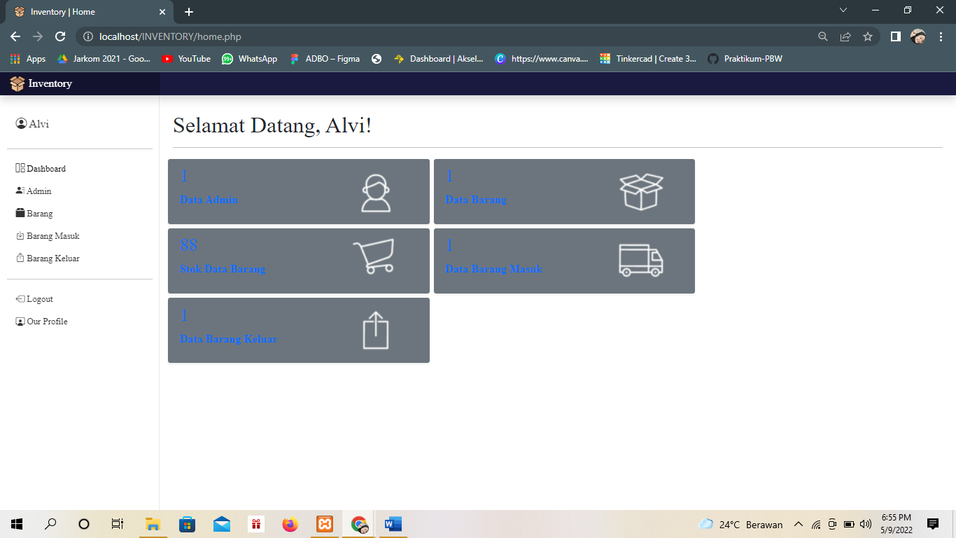 Github Praktikum Pbw 4a Projek 12 Inventory