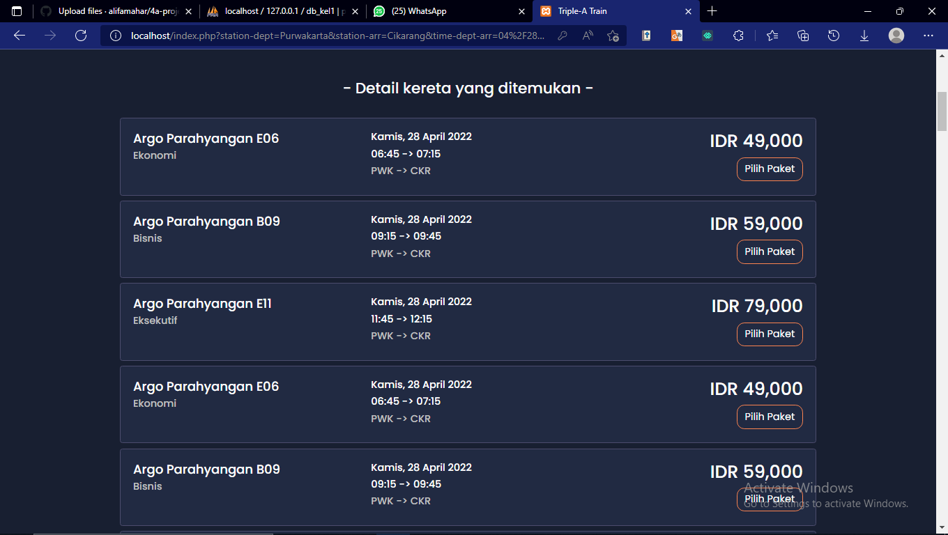 GitHub - Praktikum-PBW/4a-projek-11-pemesanan-tiket-kereta-api