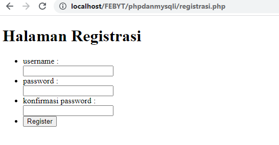 GitHub - TAMARAFEBY/SISTEM-LOGIN: Belajar PHP sistem login
