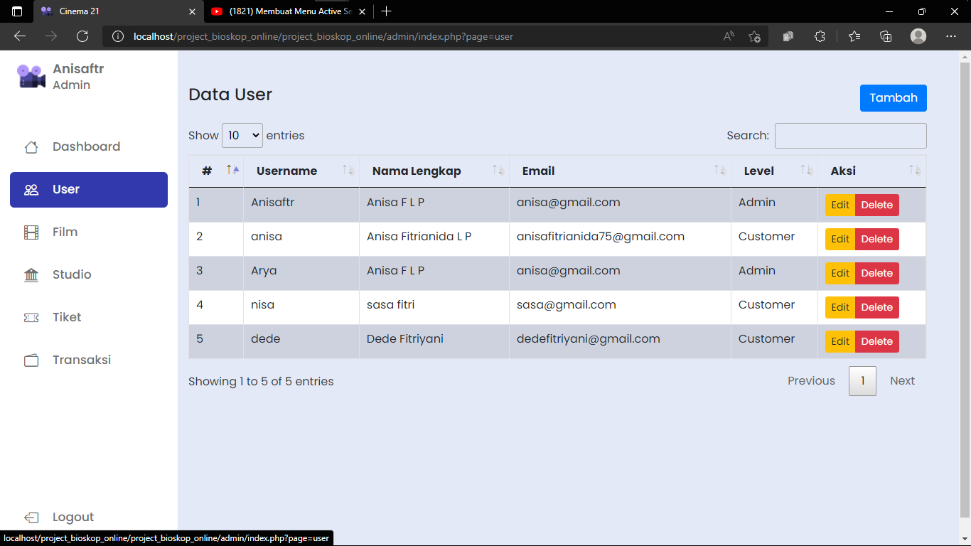 GitHub - Praktikum-PBW/4a-projek-9-bioskop-online