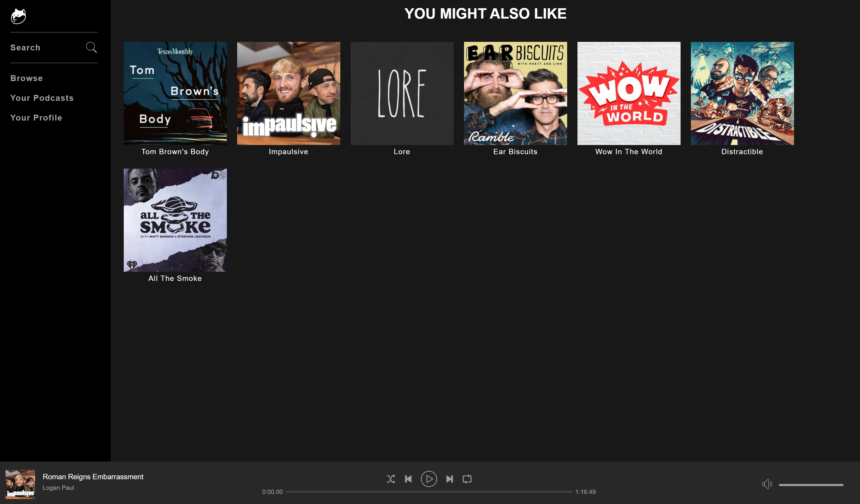 GitHub - ShanTheWan/spotify-klon