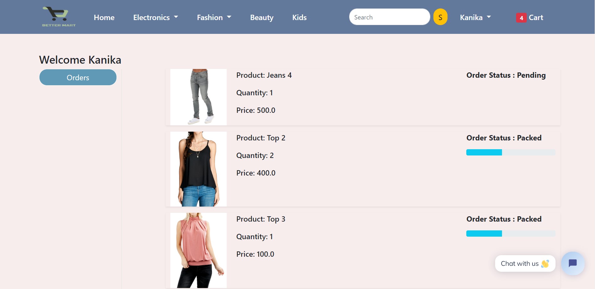 GitHub - utsav-04/Better-Mart-E-commerce