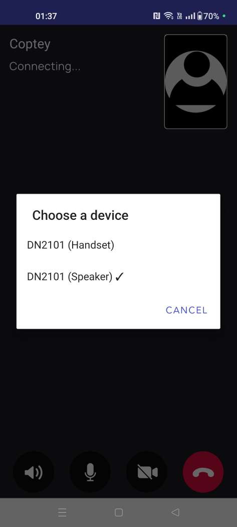 Remove The Name Of The Model And Keep Only Handset And Speaker Text In Mediadevice · Issue 586 7881