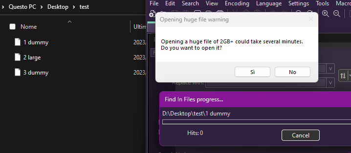 Add an option to suppress large file warning · Issue #14055 · notepad-plus-plus/notepad-plus ...