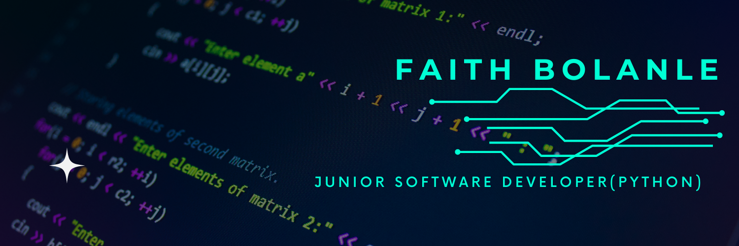 Timiemmy (Faith Emmanuel Bolanle ) · GitHub