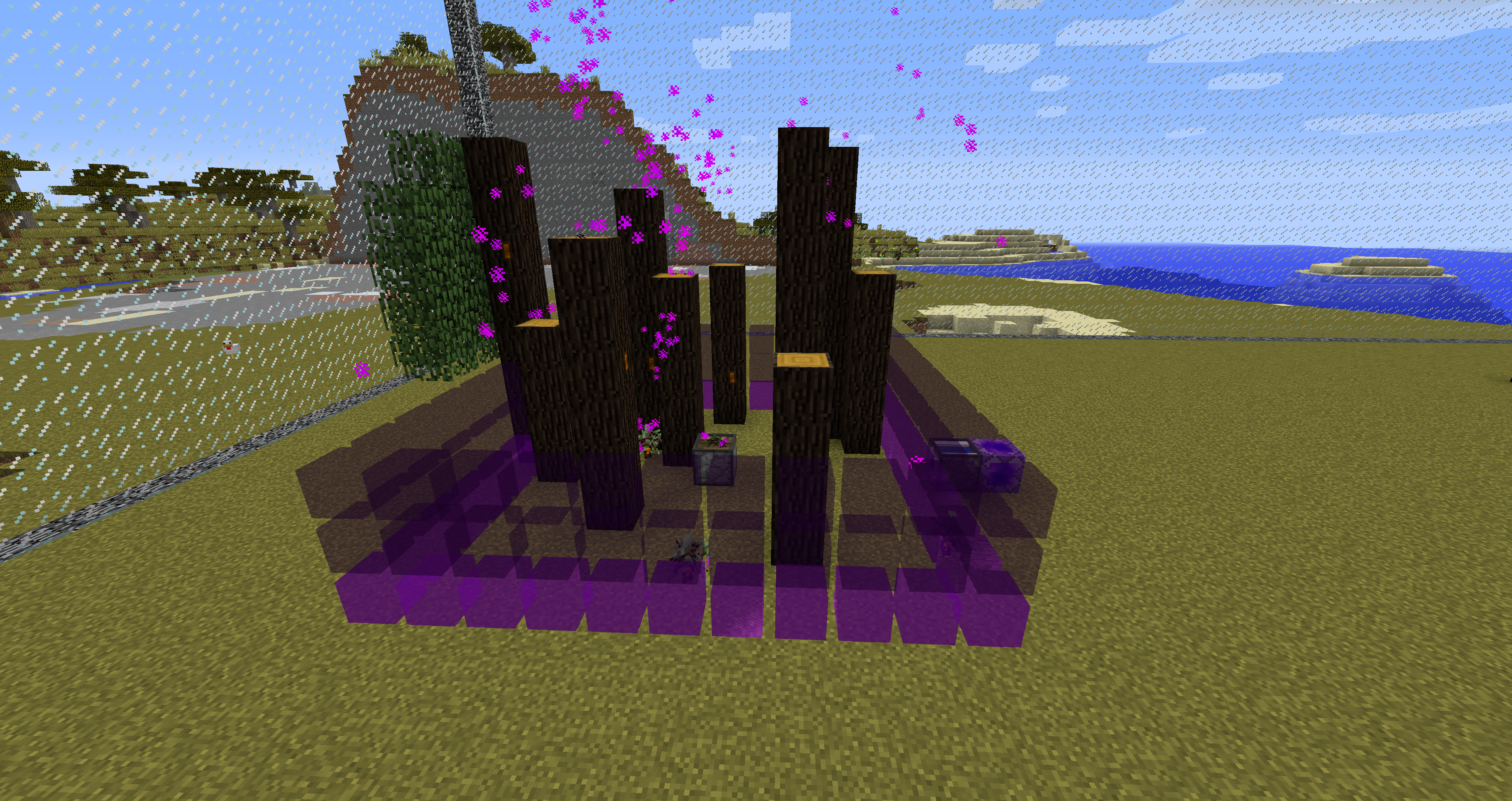 The forester did not chop down the gevea logs from the IC2 (Industrial ...