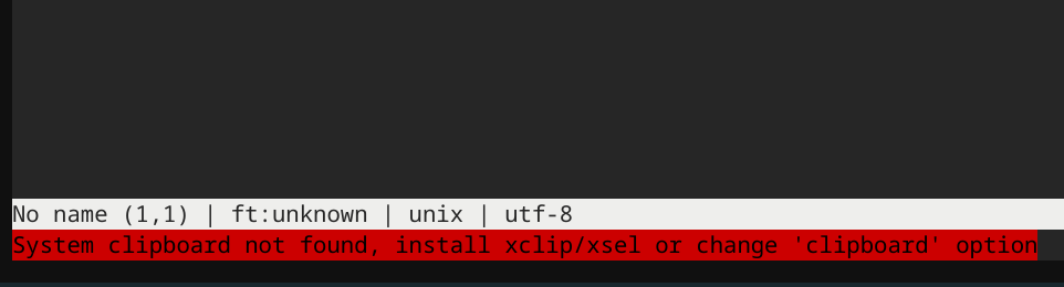 System clipboard not found (Raspberry Pi) · Issue #1896 · zyedidia/micro · GitHub