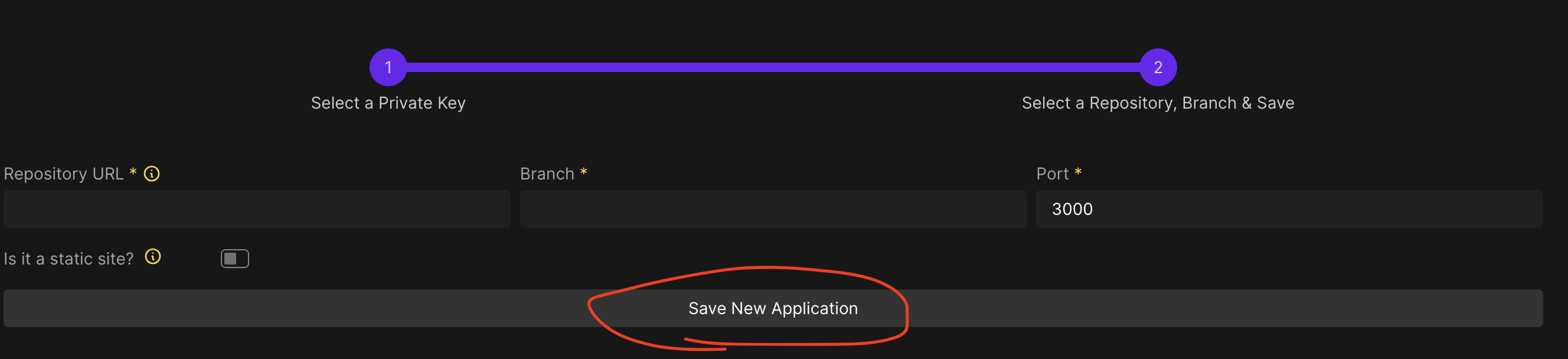 Bug Deployment With Private Repository With Deploy Key Leads To Error 500 · Issue 1251
