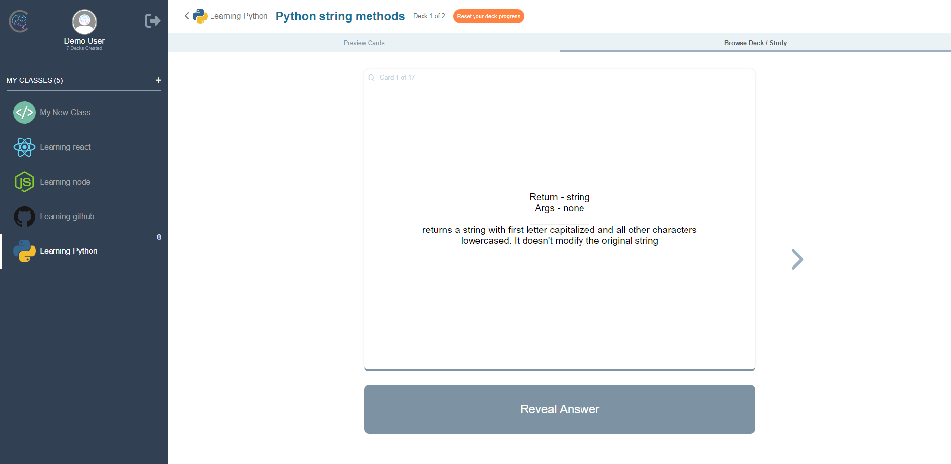 Github Zronzanaa Capstone Code To Memory Python Backend React Frontend Docker Environment