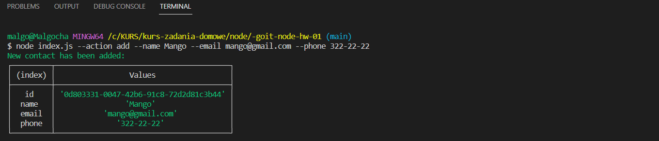 GitHub - malgorzatagabka/goit-node-hw-01 GitHub - malgorzatagabka/goit-node-hw-01