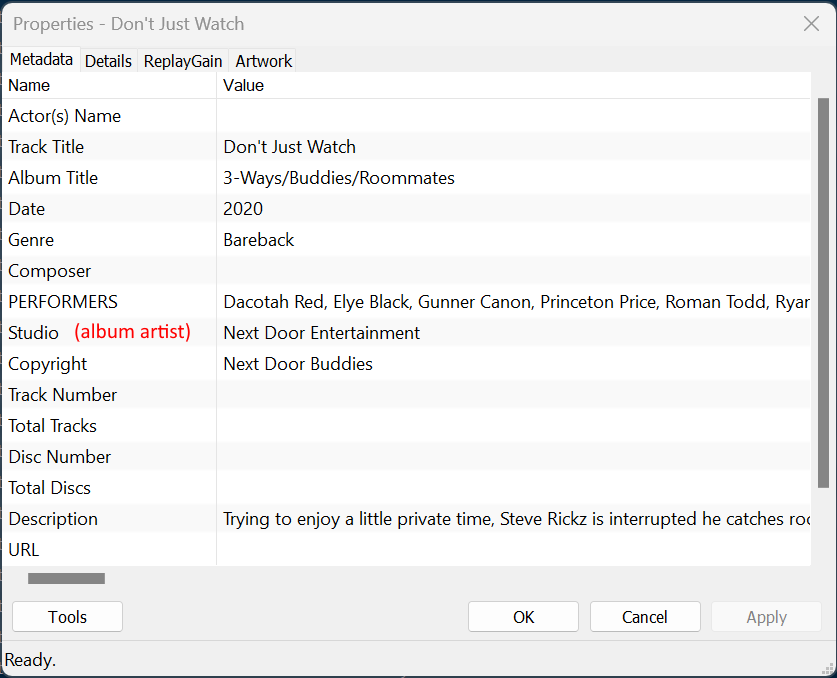 Facilitating the organization and creation of the video files folder ...