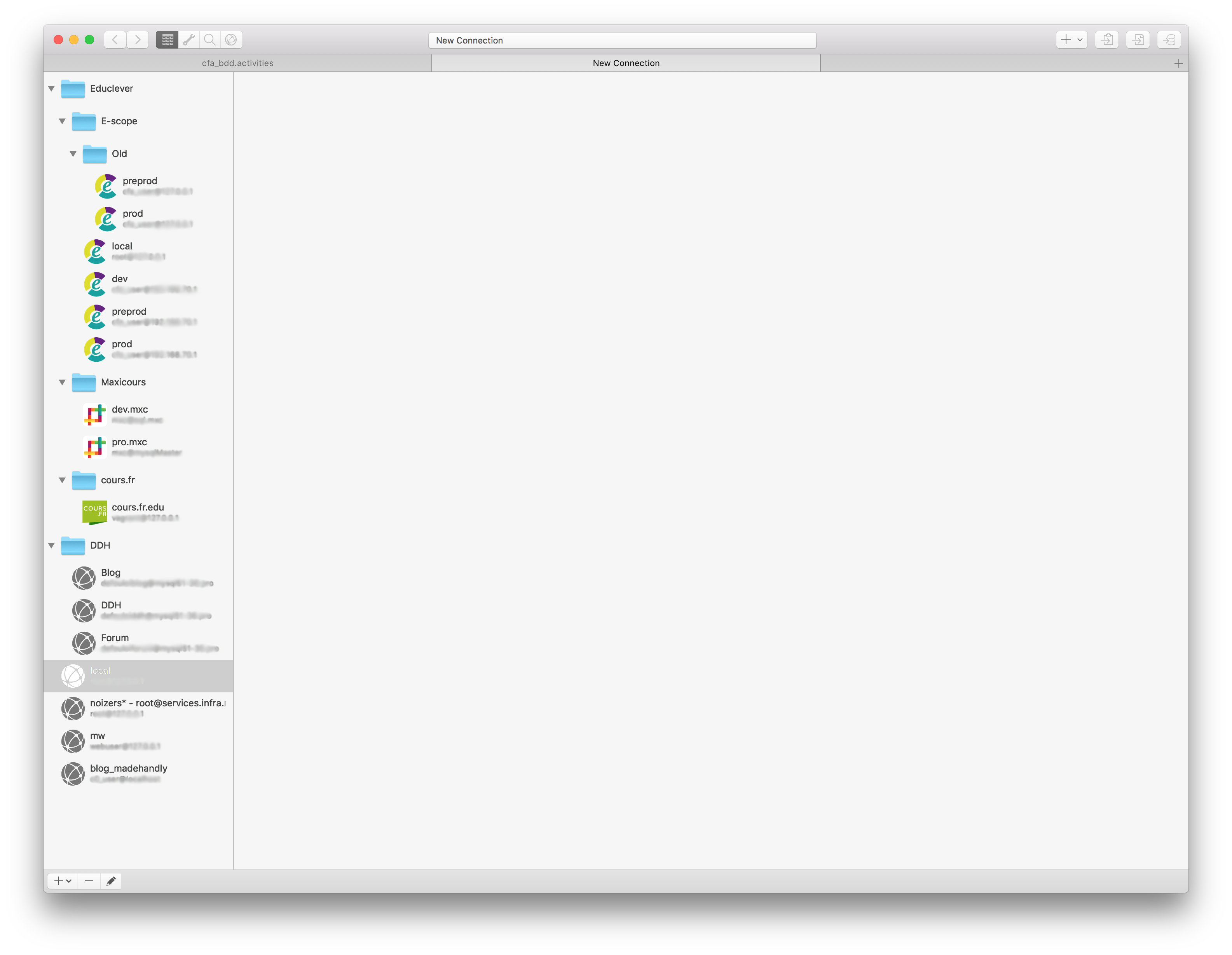[Feature Request] Sub-grouping connections · Issue #174 · TablePlus/TablePlus · GitHub