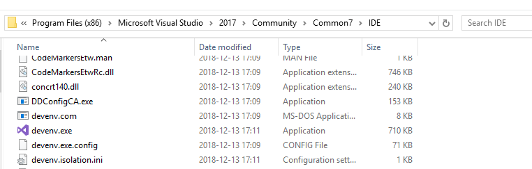 Devenv.com: Command Not Found · Issue #1 · preshing/cairo-windows · GitHub