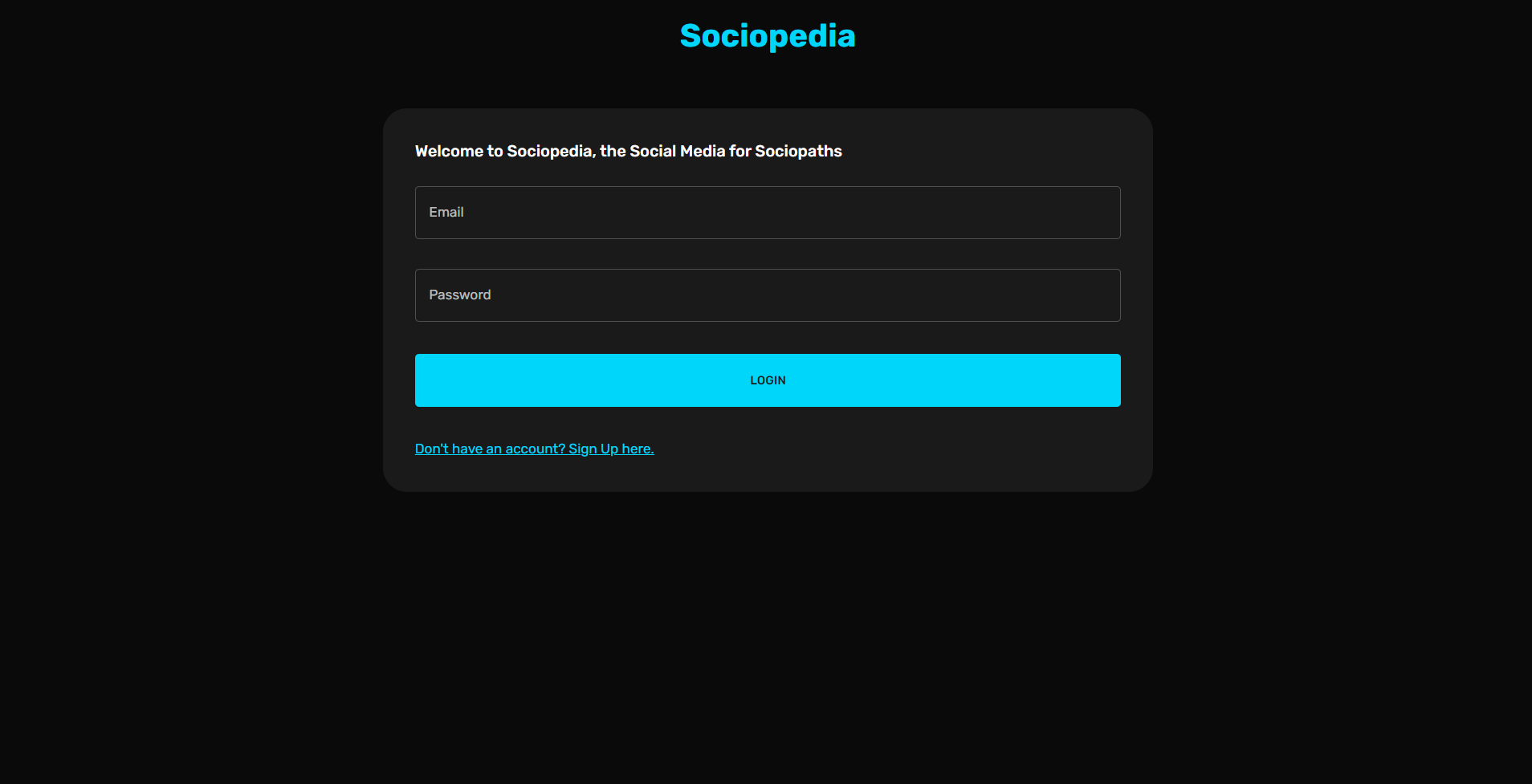GitHub - guigvd/react-sociopedia