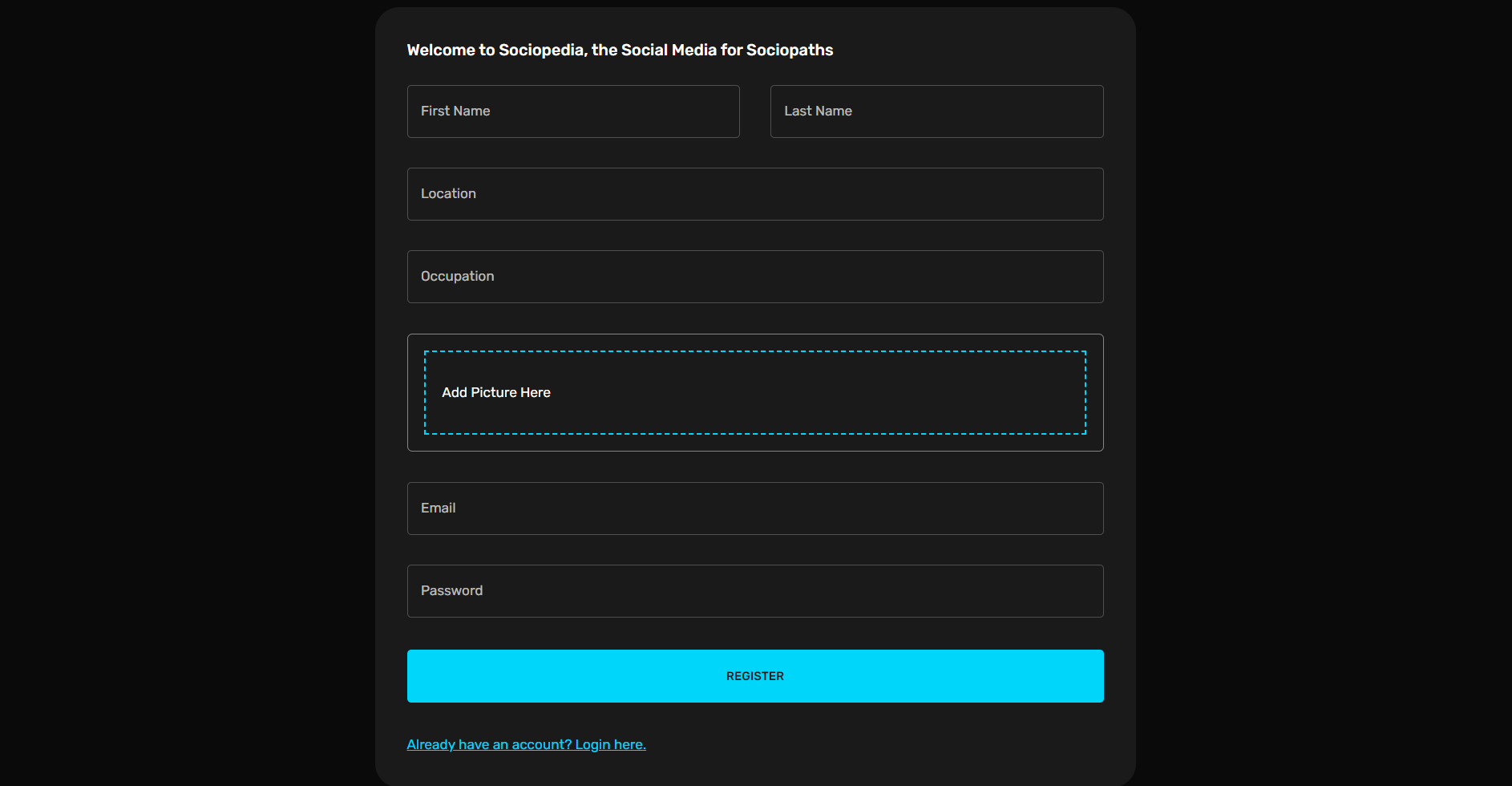 GitHub - guigvd/react-sociopedia