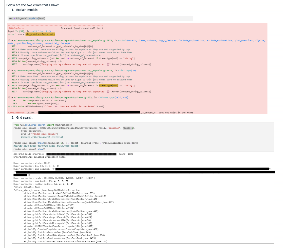 add GAM to H2O.explain. · Issue #6721 · h2oai/h2o-3 · GitHub