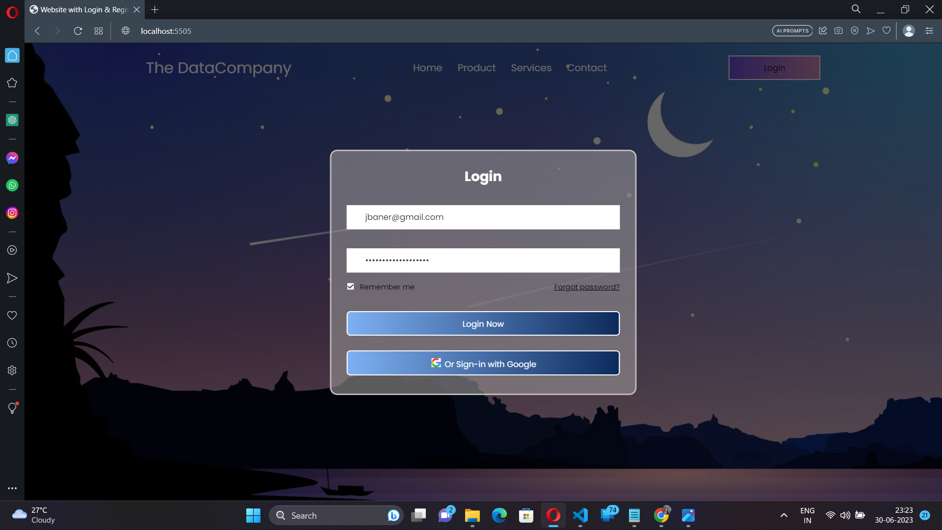 GitHub - BanerjeeJ/Login-dropdown-demo