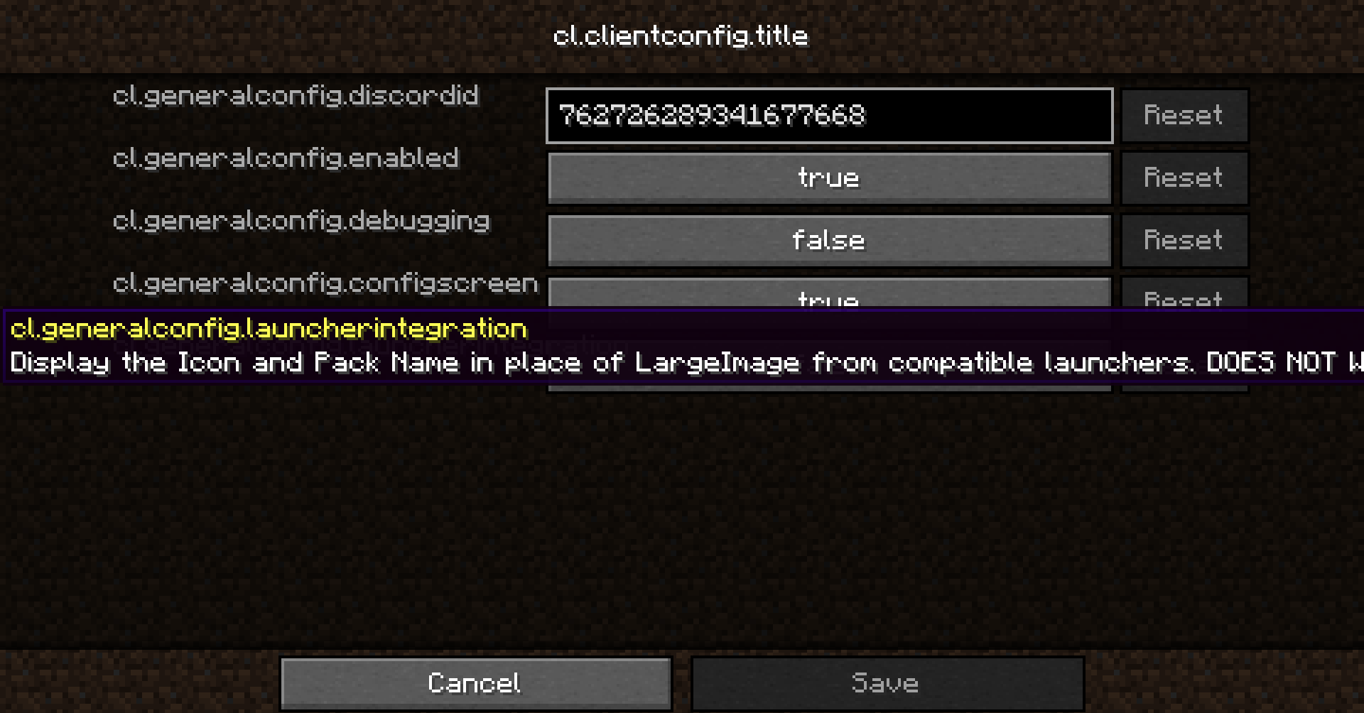 [BUG] Config screen weird names · Issue #68 · hypherionmc/simple-rpc-public · GitHub