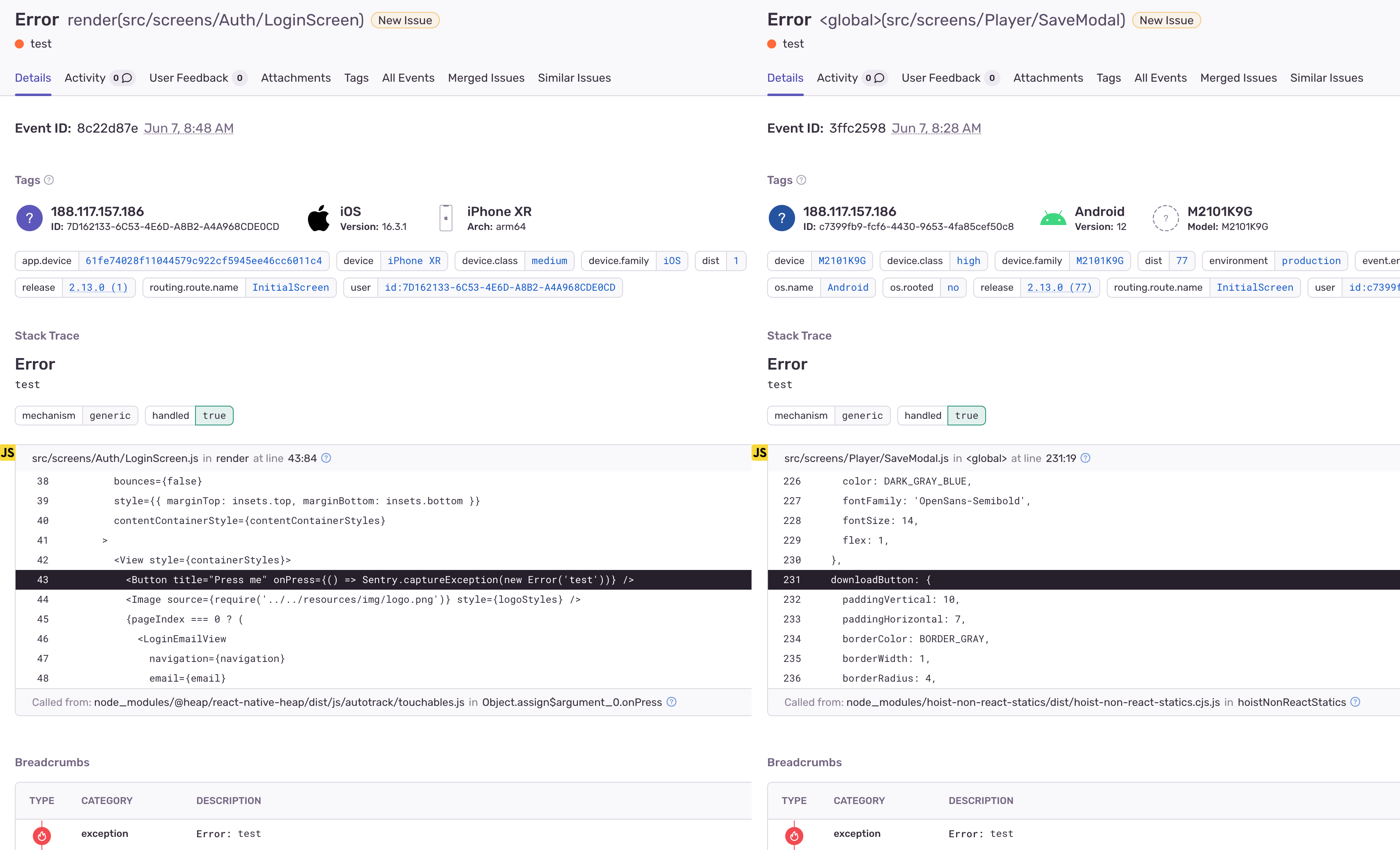 Problem since artifact bundles introduced · Issue #3058 · getsentry/sentry-react-native · GitHub