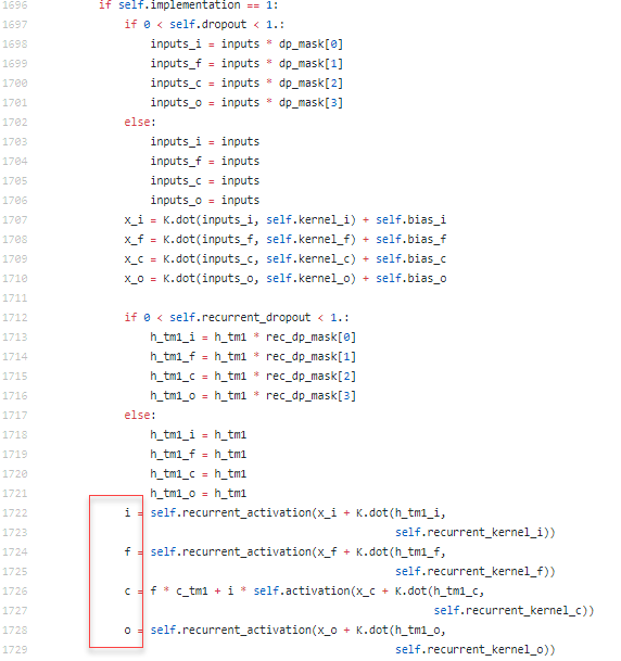 LSTM equation in Keras · Issue #8072 · keras-team/keras · GitHub