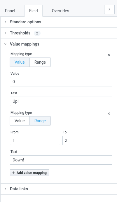 Value Mappings On Stat Panel Is Broken In 750 Beta1 · Issue 31959 · Grafanagrafana · Github 