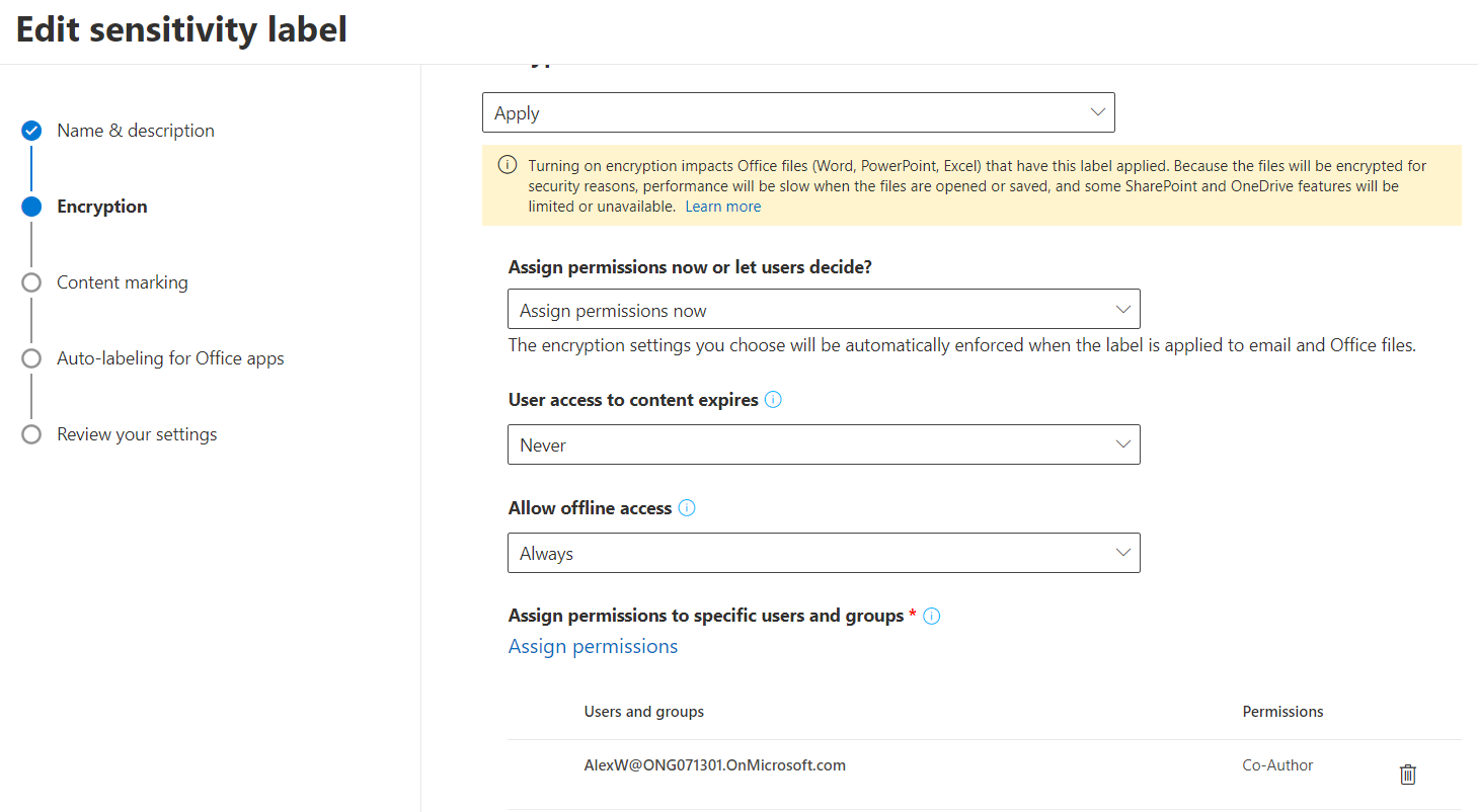 SCSensitivityLabel: Cannot process argument transformation on parameter ...