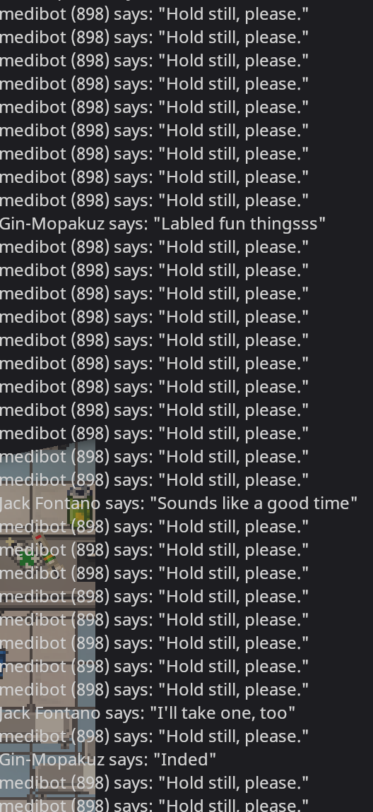 Medibot Wont Shut The Fuck Up · Issue 11687 · Space Wizards Space Station 14 · Github