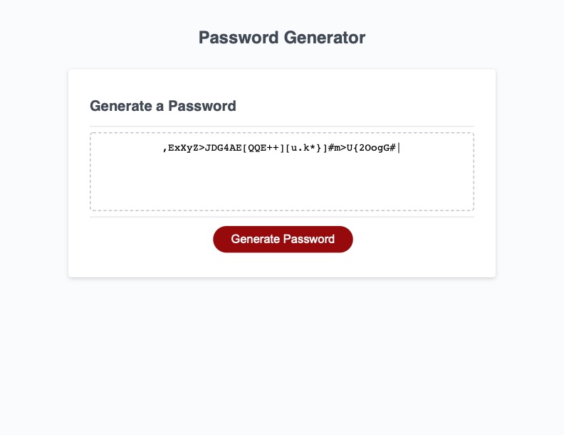 GitHub - derrickais/password-generator