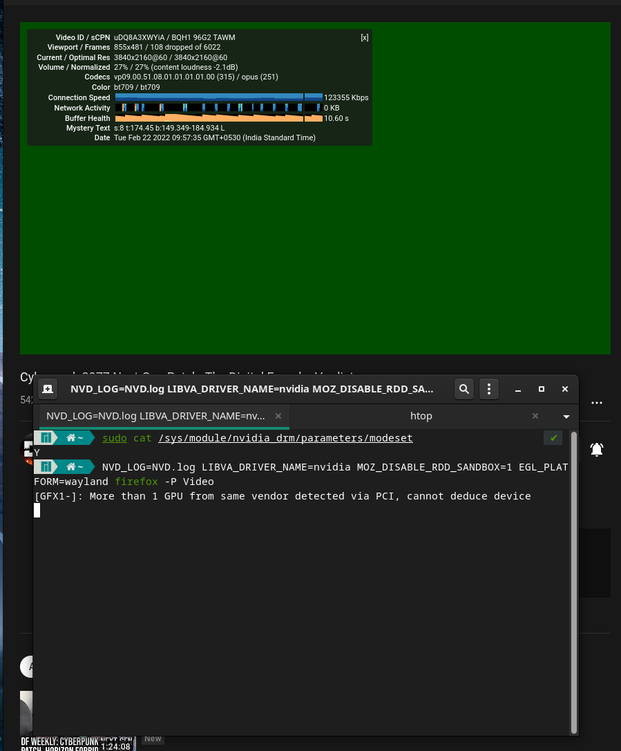 Video playback green with multiple NVIDIA GPU's, single GPU works · Issue #60 · elFarto/nvidia ...