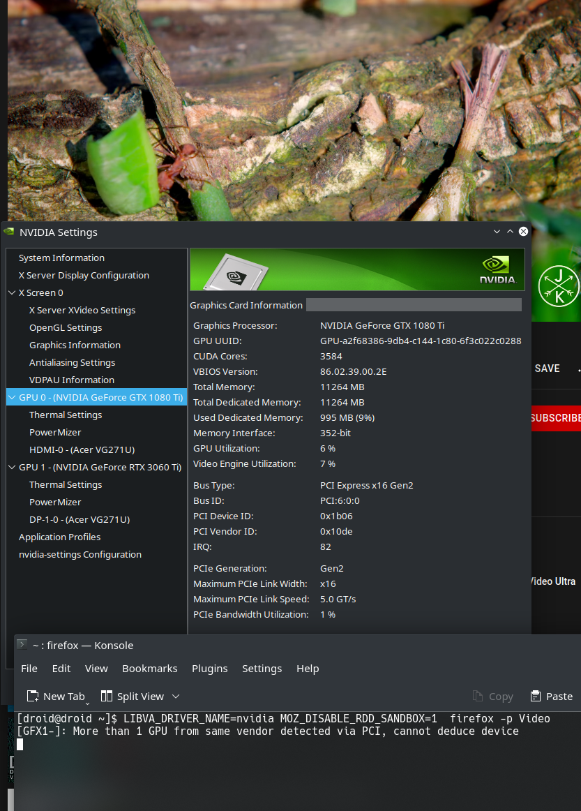 Video playback green with multiple NVIDIA GPU's, single GPU works · Issue #60 · elFarto/nvidia ...