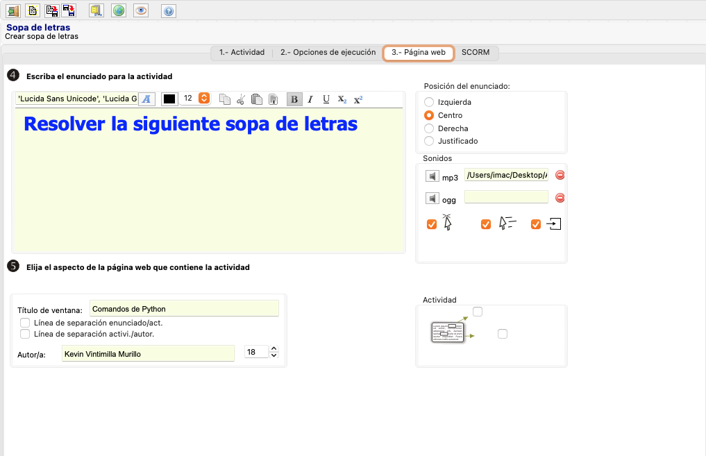 GitHub - KevinViMu/Proyecto-Juego: Creación de juegos en Ardora y Exelearning