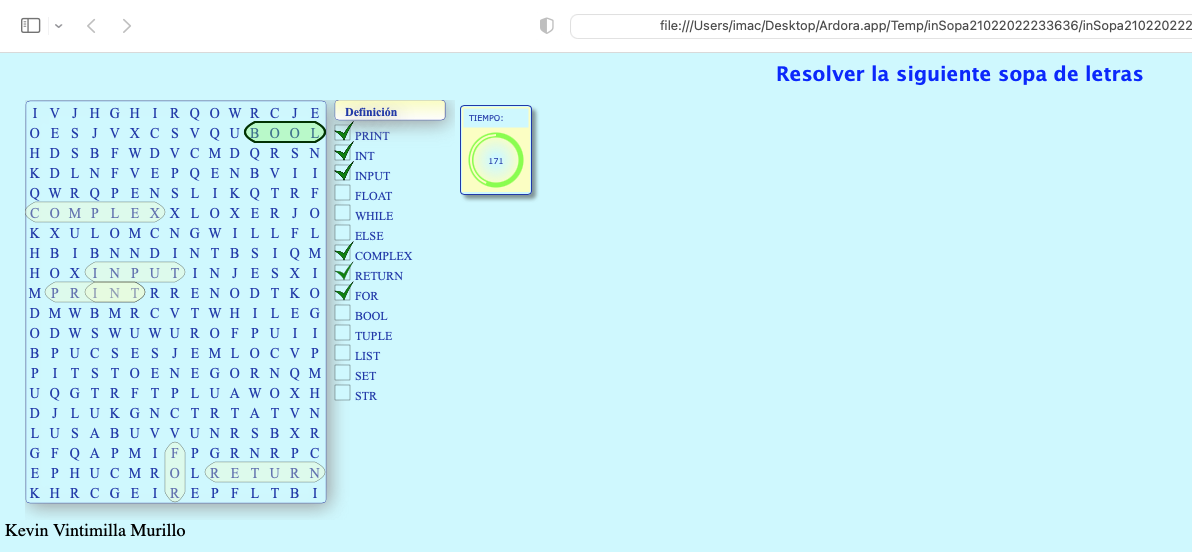 GitHub - KevinViMu/Proyecto-Juego: Creación de juegos en Ardora y Exelearning