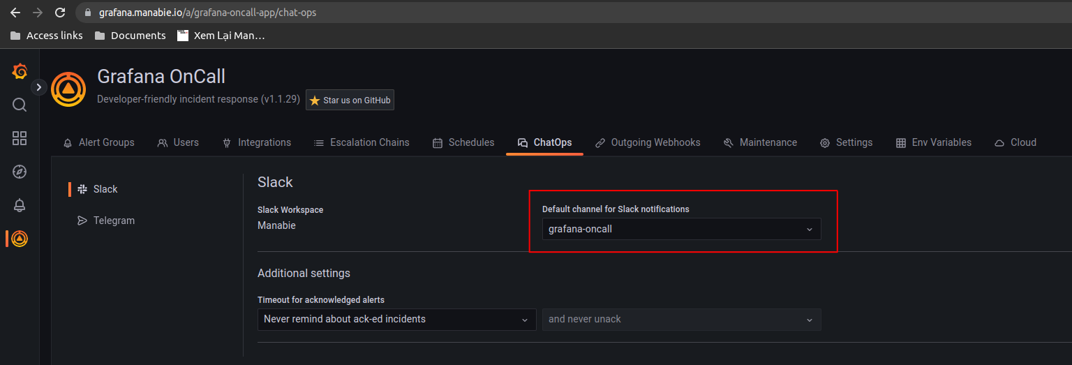 Connection between Slack and Grafana OnCall was disappeared automatically · Issue #1404 ...