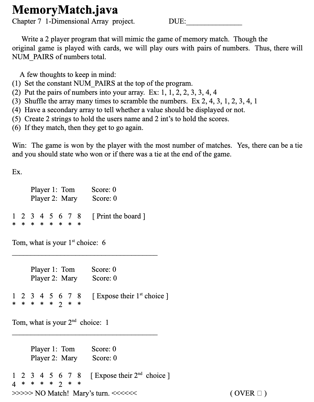 GitHub - ChristinaTrinh/Memory-Match-Project