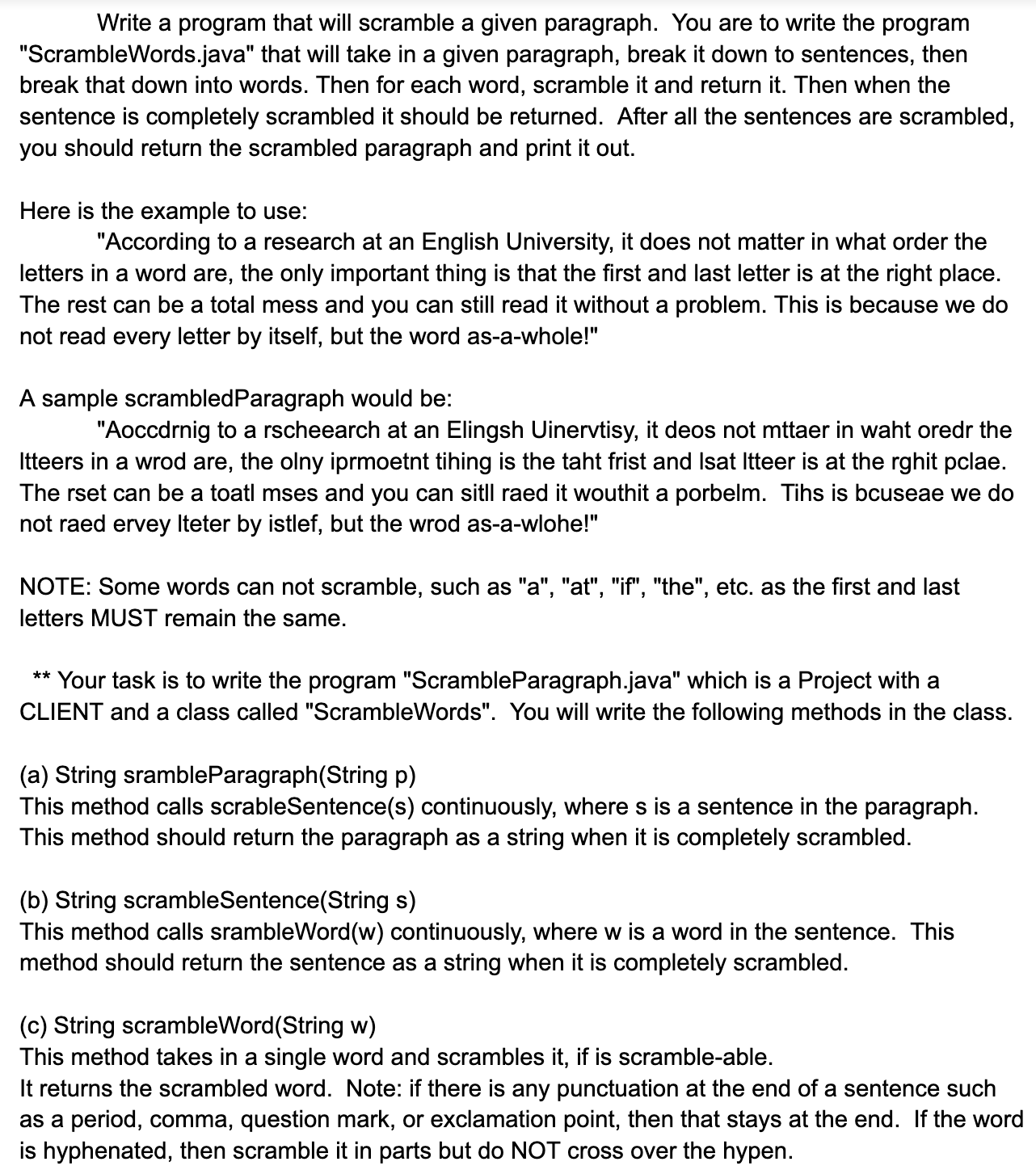 GitHub - ChristinaTrinh/Scramble-Paragraph