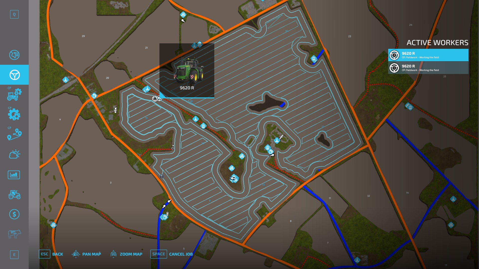 unable to generate full course · Courseplay Courseplay_FS22 ...