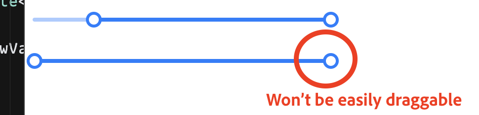 [base][Slider] Not draggable on the edge when `disableSwap={true}` · Issue #35971 · mui/material ...