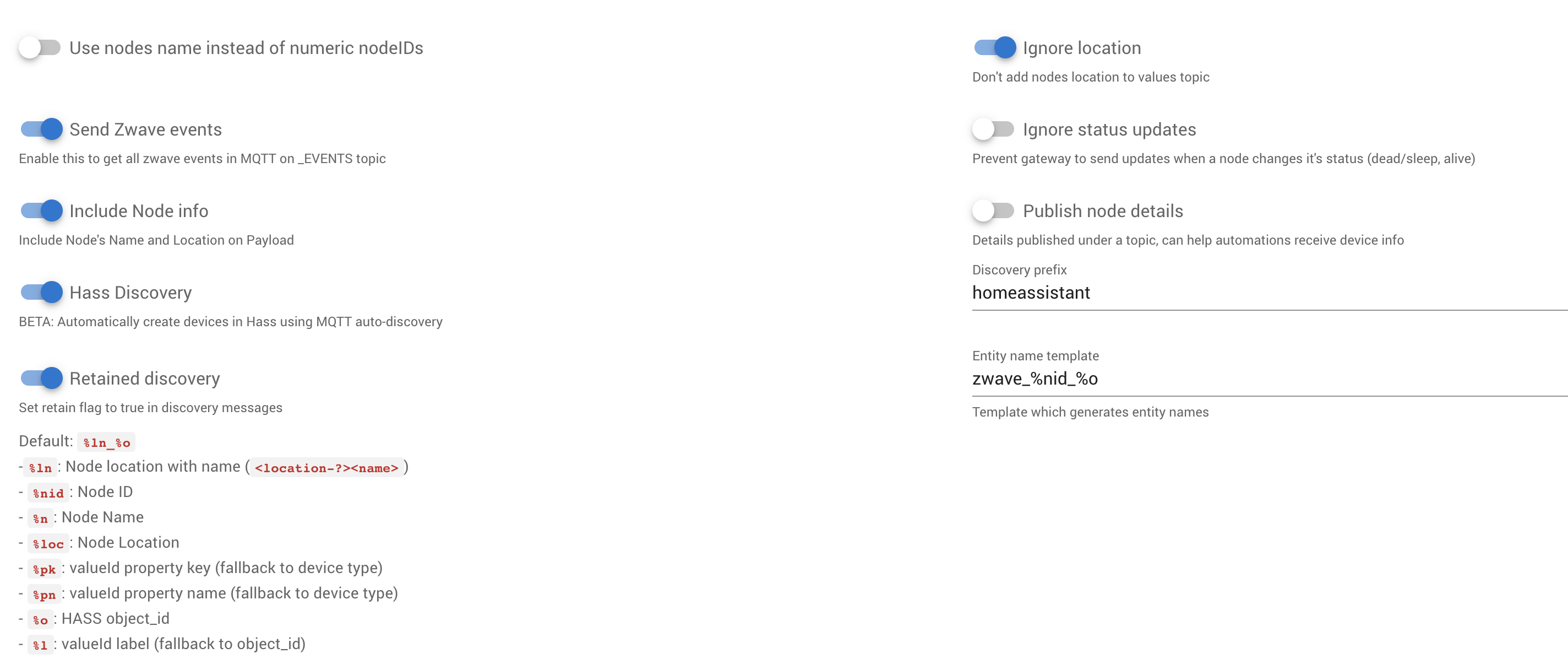 [bug] - HASS entity naming convention not respected... · Issue #193 ...