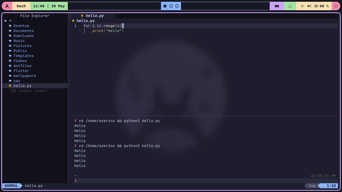 GitHub - ezerinz/nvim