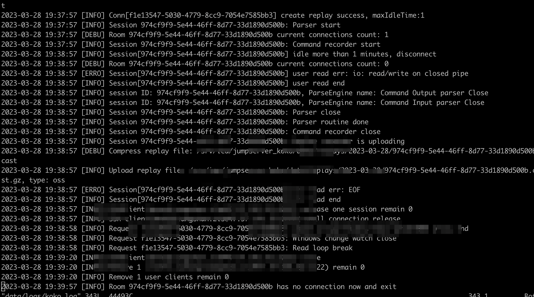 在v2.27.0, koko 无法通过ssh的心跳包来保持长链接 · Issue #10090 · jumpserver/jumpserver · GitHub